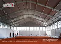 China Wind Resistant Tennis Court Tent Simi Permanent Long Life Span Building for sale