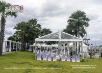 China Semi Permanent Durable Commercial Wedding Tent Clear - Span Width 12m for sale