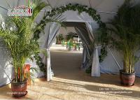 China Flame Retardant 20m Geodesic Dome Tents For 500 People / Outdoor Tent Wedding for sale
