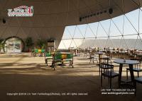 China Flame Retardant 20m Geodesic Dome Tents For 500 People / Outdoor Tent Wedding for sale