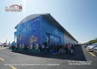 China Fire Retardant And Removable Double Decker Tents With Soft PVC Fabric Wall for sale