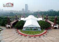 China Huge Marquee Tent Structure System For Car Exhibition Show / White Party Tent for sale