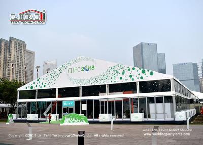 China Huge Marquee Tent Structure System For Car Exhibition Show / White Party Tent for sale