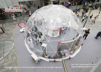 China Movable Aluminium Frame Half Sphere Tent For Festival / Construction Tent for sale