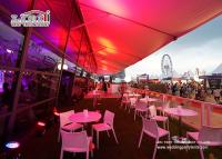 China Waterproof Outdoor Event Tents With Airconditioning For Luxury Commercial Celebration for sale