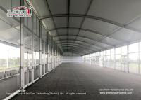 China Aluminum Frame Double Decker Marquee Tents PVC Roof Cover No Pole Inside for sale