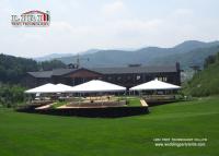 China Durable Aluminum Multi - sides Outdoor Party Tents For 300 - 500 People for sale