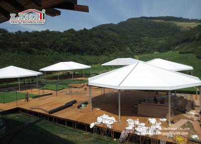 China Durable Aluminum Multi - sides Outdoor Party Tents For 300 - 500 People for sale