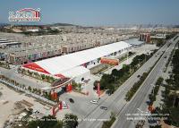 China Corporate Hangar Tent With Strong Frame / White PVC Aluminum Temporary Storage Tents for sale