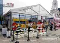 China Self - Cleaning 10x10 Meter Marquee Tent For Show Room / Garden Party Tent for sale