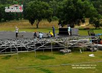 China Heavy Duty Adjustable Steel Truss Decking Floor Tent / Outdoor Event Party Tent for sale