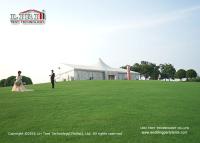 China Clear Span Luxury Wedding Party Tents for 300 - 400 People Capacity for sale