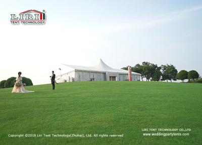 China Clear Span Luxury Wedding Party Tents for 300 - 400 People Capacity for sale