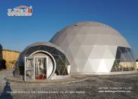 China 60m Outdoor Geodesic Dome Tents With Transparent PVC For F1 Event for sale