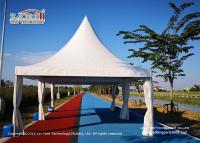 China 3x3m 4x4m Flame Retardant Pagoda Gazebo Canopy Tent 20 Years Life Span for sale