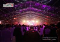 China 5000 People Large Transparent Event Marquee With Clear Roof Cover For Parties for sale