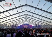China 5000 People Large Transparent Event Marquee With Clear Roof Cover For Parties for sale