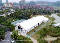 China Glass Panel Sidewall Outdoor Event Tents For Luxury Party Or Wedding for sale