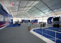 China Heat Resistant TFS Tents 40 x 90 M With Fire Retardant White PVC Fabric For Events for sale