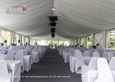 China Flame Retardant Wedding Marquee Tent , Luxury Wedding Reception Tent Wind Resistant for sale