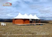 China Flame Retardant DIN4102 B1 Outdoor Event Tents / Hotel Glamping Tent for sale