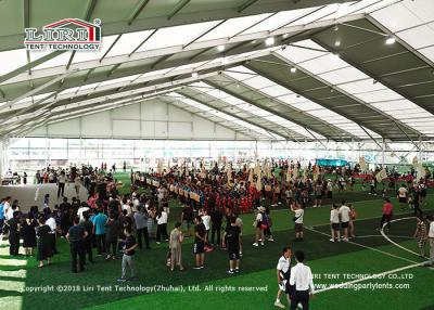 China Aluminium Frame Huge Outdoor Tents For Parties / Wedding With Transparent PVC Roof for sale