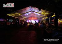 China 150 Square Meters Clear Marquee Tent For Temporary Trade Show for sale