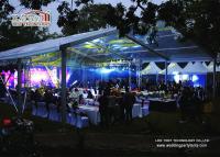 China 150 Square Meters Clear Marquee Tent For Temporary Trade Show for sale