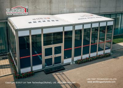 China Large Modular Tent For Events With Glass Wall Wind Loading 120km / Hour for sale