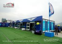 China Large Modular Tent For Events With Glass Wall Wind Loading 120km / Hour for sale
