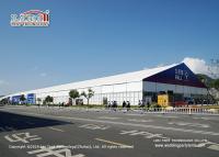 China 40m Width Clear Span Tents For Trade Show / Exhibition Movable Fire Retardant for sale