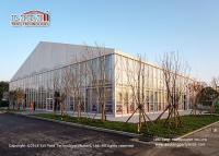 China 40m Width 8m Eave Height Thermo Roof Tent Hall For Permanent Basketball Court for sale