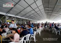 China Simple PVC Marquee Tent With Plain PVC Sidewalls For 300 Guest Gathering for sale