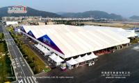 China 50m Width Huge PVC and Aluminum Marquee Tent for Air Show as VIP reception for sale