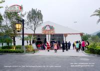 China 2000 Square Meter Outdoor Exhibition Tents For Movable Catering With PVC Walls for sale