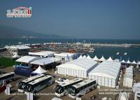 China 1000 People Outdoor Exhibition Tents With White Roof For Temporary Sport Events for sale