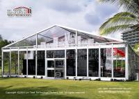 China 500sqm Aluminum Frame Transparent Marquee Tent For 400 People Wedding Party for sale
