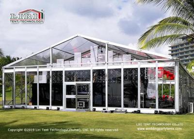 China 500sqm Aluminum Frame Transparent Marquee Tent For 400 People Wedding Party for sale