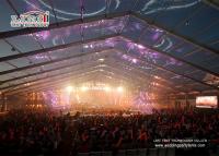China Transparent 3000 Person Capacity Outdoor Garden Party Tents For Temporary Gathering for sale