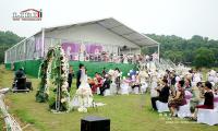 China Waterproof Large Capacity Wedding Tent Marquee For 1000 Peoples for sale