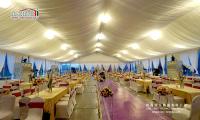 China Waterproof Large Capacity Wedding Tent Marquee For 1000 Peoples for sale