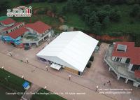 China 20m Clear Span Tent With Glass Wall Sidewalls For Outdoor Event for sale