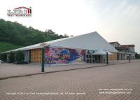 China 20m Clear Span Tent With Glass Wall Sidewalls For Outdoor Event for sale