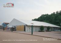 China 20m Clear Span Tent With Glass Wall Sidewalls For Outdoor Event for sale