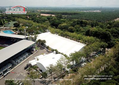 China Outdoor Aluminum Marquee Tent With PVC Window Sidewalls Around For Flower Show for sale