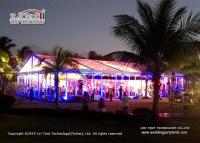 China 15m Clear Span Transparent Marquee Tent For 500 People Temporary Event Party for sale
