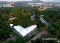 China 25m Wide Customized Luxury Wedding Tents With High Peak / Outdoor Exhibition Tents for sale