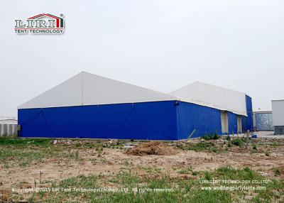 China 30m Width Industrial Storage Tents With  Block - Out And Translucent Roof Cover for sale