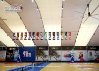 China Movable 40x40m Big Dome Sport Event Tents For Basketball Court for sale