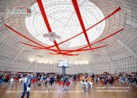 China UV Resistant 60m Geodesic Dome Tent With AC For 2500 People Capacity for sale